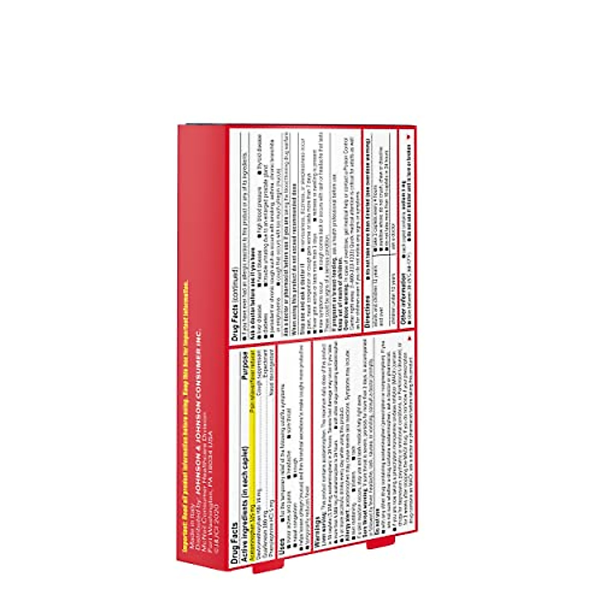 Tylenol Cold + Flu Severe Medicine Caplets for Fever, Pain, Cough & Congestion, 24 ct.