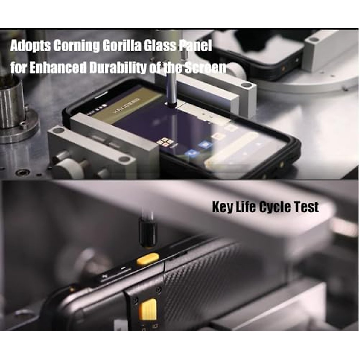 RUGLINE Inventory Barcode Scanner Android Barcode Scanner with 5.5 Inch Full Screen & Dock Charger, Android 11 PDA Handheld Scanner 1D/2D QR Zebra Scanner 4G WiFi Rugged for Inventory Warehouse