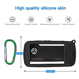 oioaahkeo Silicone Protective Case for Infant Optics DXR-8 PRO Baby Monitor 5" HD Display Monitor(Monitor Not Included)