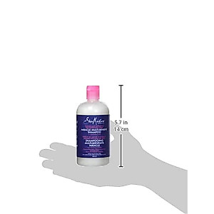 SheaMoisture Silicone Free Shampoo for Dry Hair Sugarcane Extract and Meadowfoam Paraben Free Shampoo 13 oz