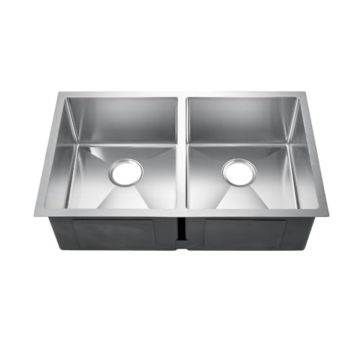 Geraldine Double Bowl Stainless Kitchen Sink 32" W x 19" D x 10" H