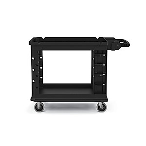 Suncast Commercial PUCSD2645 Utility Cart, Heavy Duty, 500 Pounds Load Capacity, black