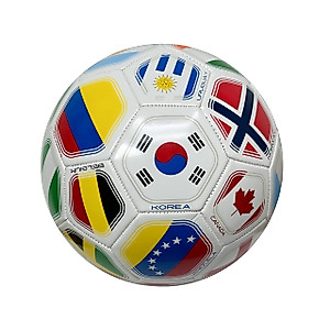Icon Sports Country Flags Soccer Ball Size 5, World Club National Teams, Flag Soccer Ball #5
