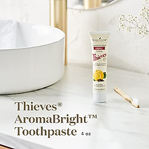 Thieves AromaBright Toothpaste by Young Living, 4 Ounces