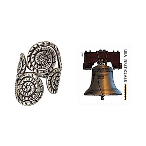 NOVICA Artisan Handmade Sterling Silver Wrap Ring Fair Trade No Stone Thailand Bohemian [band Width 4 mm W Ring Front 1.2 in W] ' Spiral of Love'