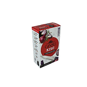 Ginsu Kiso 14-Piece Purple Knife Set with Black Block - Dishwasher Safe and Always Sharp