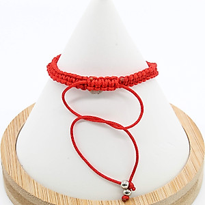 Saint Benedict Single Metal Adjustable Bracelet Protection Prosperity Good Luck Pulsera Roja De San Benito Proteccion Prosperidad Buena Suerte