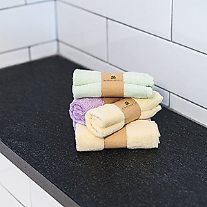 Bamboo Organics Best 100% Viscone from Bamboo Baby Washcloths Soft Baby Wipes