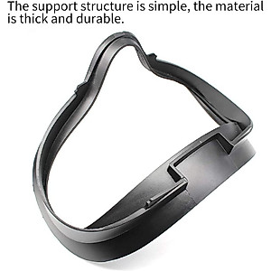 CALIDAKA VR Facial Interface Bracket & PU Leather Foam Face Pad Replacement Protective Lens Cover for Oculu s Quest 2 VR Headsets Sweat-Proof Comfortable