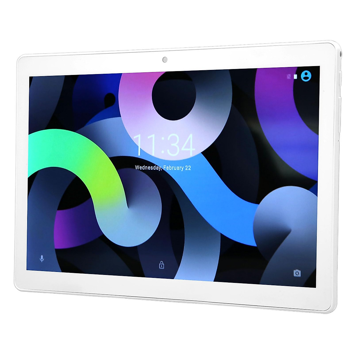 10.1 Inch Tablet, 4G Call 5G WiFi 12GB RAM 256GB ROM Tablet PC, 1920x1200 IPS 8MP 20MP Cameras Tablet for Business, Office, Family, School (US Plug)