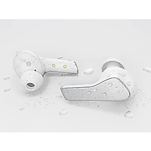 Lenovo Smart True Wireless Earbuds - Smart Switch Fast Pair - Active Noise Cancelling Earphones with Wireless Charging Case - 28 Hrs Playtime Headphones - 6 Built-in Mics - Bluetooth - White