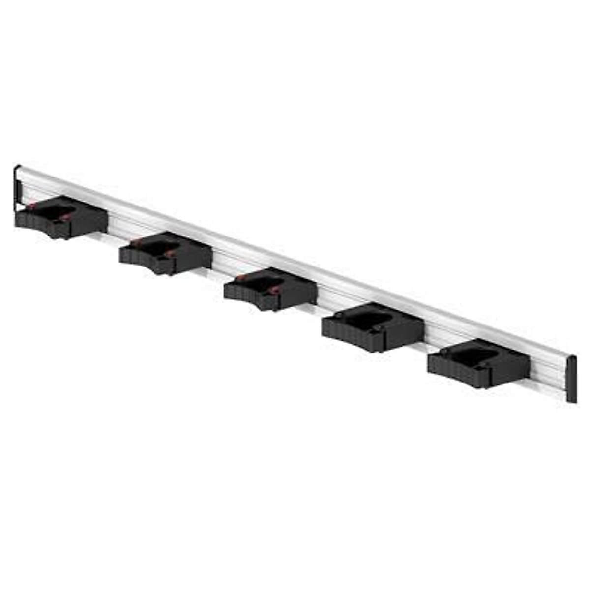 Toolflex Aluminum Rail 90cm (36'') with 5 Mounted Tool Holders. 473-556-1