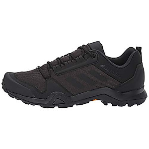 adidas outdoor mens Terrex Ax3 Hiking Boot, Black/Black/Carbon, 11.5 US