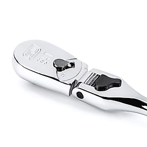 GEARWRENCH 1/2" Drive 84 Tooth Locking Flex Head Teardrop Ratchet 17" - 81362A-07