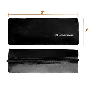 My Perfect Goatee®️ 13-in-1 Mens Grooming Kit - LED Display Beard Trimming Kit with Travel Bag, Charging Stand, & More - Waterproof, Cordless Electric Trimmer for Nose, Body, & More – Ideal Gift Set