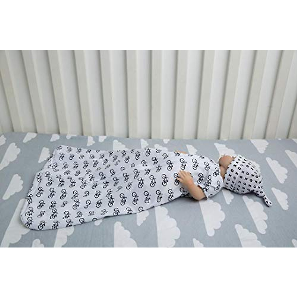 Baby Sleeping Bag Sack – Infant Sleeping Bags 6-12 Months – Pure Cotton Wearable Blanket Baby Sleep Bag – Unisex Zip Up Baby Bag for Sleeping and Diaper Changing – Breathable Bag Sleepers for Babies