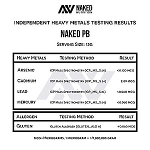 2 LB Powdered Peanut Butter from US Farms – Bulk, Only 1 Ingredient - Roasted Peanuts, Vegan, No Additives, Preservative Free, No Salt, No Sugar - 76 Servings - NAKED PB