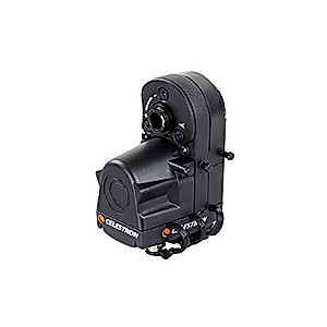 Celestron Motor for SCT and EdgeHD - Enables Electronic Focusing & SkySync Telescope GPS Accessory – Automatically Updates Your Telescope with 16-Channel GPS Data, Time, and Date, Black (93969)