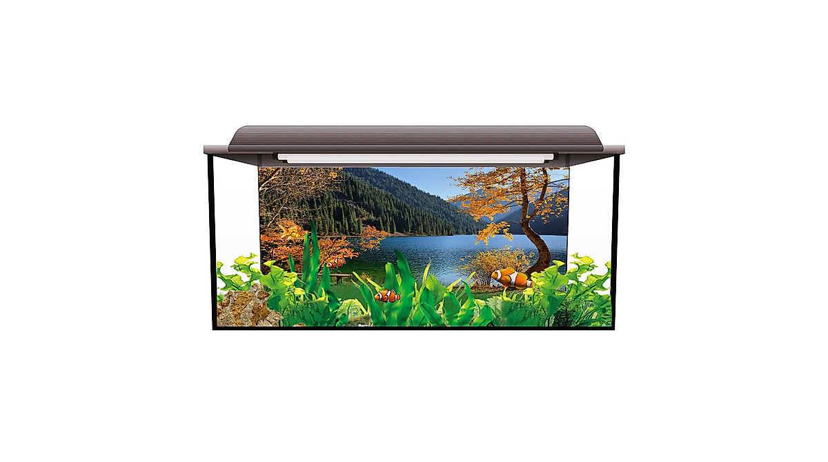 Aquarium Background Autumn Landscape 12.4x24.4 inch Fish Tank ...