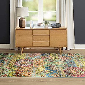 Mohawk Home Plano Area Rug, 5 ft x 8 ft, Multi