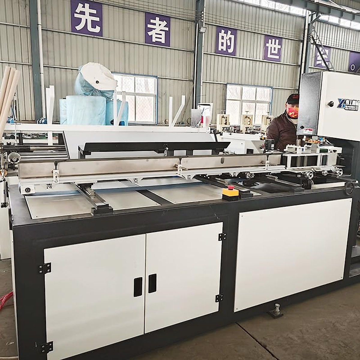 Factory Small Toilet Paper Making Machine Toilet Paper Roll Machine Toilet Paper Wrapping Machine Semi Automatic Toilet Paper Machine Production Line