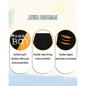 3T Boy Clothes 2T Toddler Boy Clothes Fall Winter Outfits Cotton Color Block Sweatshirt Long Pants Cute Baby Boys Clothes Set 2 Year Old Boy Clothes Orange