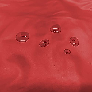 ELEBOX Premium Collection Super Jumbo Shower Cap Red