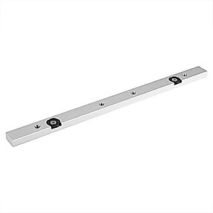 Aluminium Alloy Miter Bar Rail Miter Guage Bar Slider Table Saw Gauge Rod Wood Working Tool(300mm / 11.81inch)