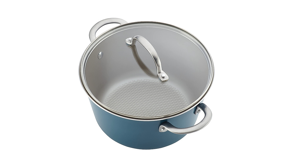 Ayesha Curry Nonstick Cookware Set - Twilight Teal 9 Piece