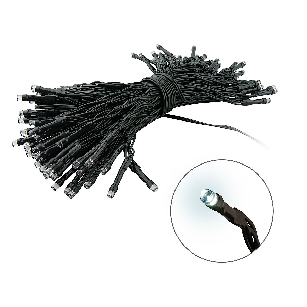 ORA LED Solar Powered String Lights, 100 LED’s, 55 ft, Waterproof, Dusk/Dawn Sensor, Perfect for Holiday, Christmas, Indoors, Outdoors, Home, Garden, Lawn, Patio, Decorative Landscape