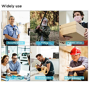 Sheawasy Body Camera 1080p, Wearable Body Worn Cameras, Pocket Bodycam for Law Enforcement, Security Guard, 4 Hours Battery Life, 32GB inside, for Indoor and Outdoor Us