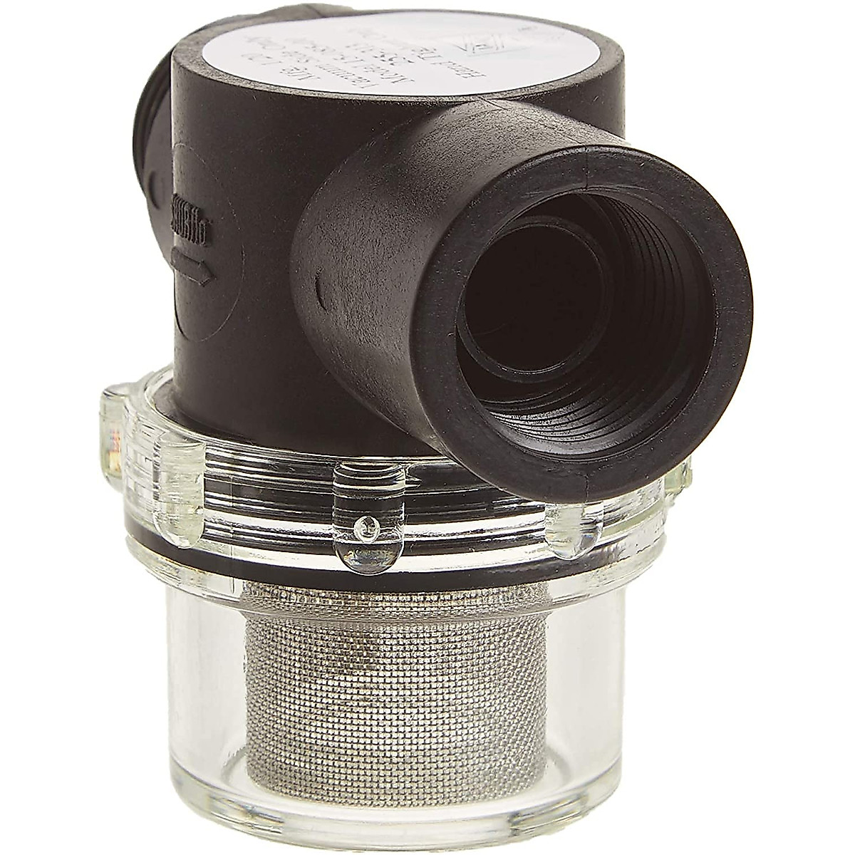 Shurflo 255-213 1/2" MNPT x FNPT Inline Strainer for 2088 Series Pumps