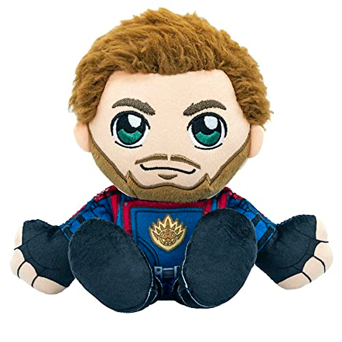 Bleacher Creatures Marvel Star-Lord 8" Kuricha Sitting Plush- Soft Chibi Inspired Toy