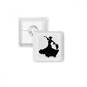 DIYthinker Performance Fan Dancing Dancer Keycap Mechanical Keyboard PBT Gaming Upgrade Kit