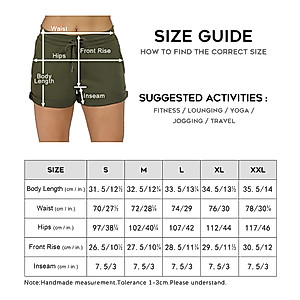 icyzone Workout Lounge Shorts for Women - Athletic Running Jogging Cotton Sweat Shorts (L, Dusty Pink/Light Gray)