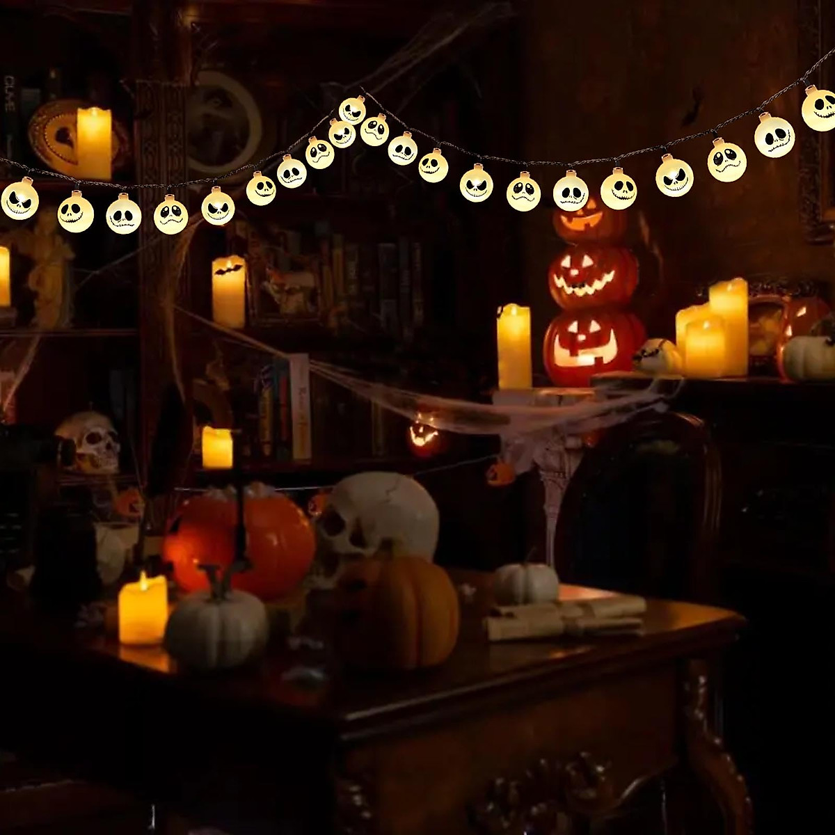 Dontsri Solar Powered Xmas Lights, 8 Modes, 30 LEDs, Waterproof, Auto On/Off, Long Lasting, Outdoor Use