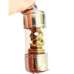 MiracleTH6395 Amulet Thai Magic Takrud INN Koo Mahasanaeh & Nang Gwak Mantra Yantra Cloth Couple Charm Talisman Buddha Power Luck Lover Love Money Wealth Business Attraction Blessing by Lp YangDam