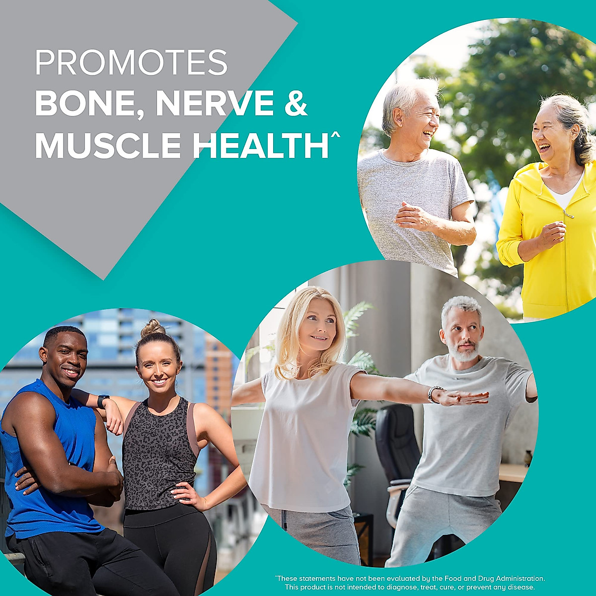 Qunol Magnesium Capsules 420mg, High Absorption Magnesium Supplement, Extra Strength, Bone and Muscle Health Supplement, 120 Count