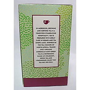Trader Joe's Moroccan Mint Green Tea (Pack of 2)