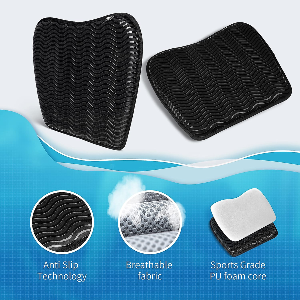 Hornet Watersports Kayak Seat Cushion, Ideal Kayak Accessories for Men and Women, Kayaking Accessories Kayak Seat Pad, Anti Slip Kayak Gel Seat