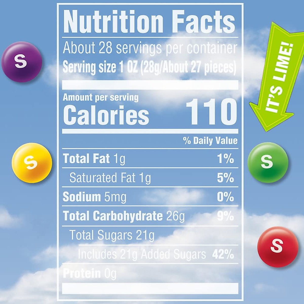 SKITTLES Original Chewy Colorful Rainbow Easter Egg Basket Candy Filler, Family Size, 27.5 Oz Resealable Bulk Bag