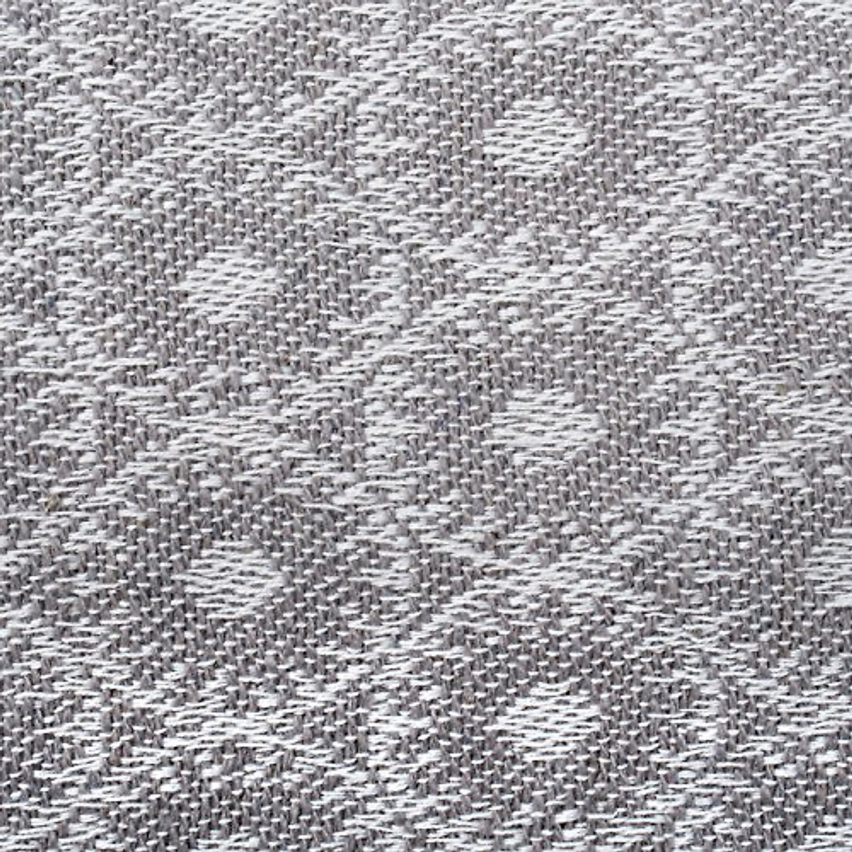 DII Rustic Farmhouse Throw Blanket with Decorative Tassels, Use for Chair, Couch, Bed, Picnic, Camping, Beach, & Just Staying Cozy at Home, 50x60, Gray