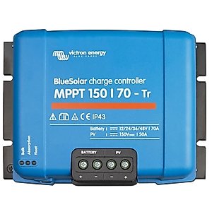 Victron Energy BlueSolar MPPT TR 150V 70 amp 12/24/36/48-Volt Solar Charge Controller