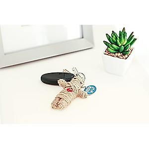 Watchover Voodoo - String Voodoo Doll Keychain – Novelty Voodoo Doll for Bag, Luggage or Car Mirror - Dumbass Voodoo Keychain, 5 inches