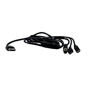 XP Deus II Charging Cable - Charge RC, Coil, and Headphones