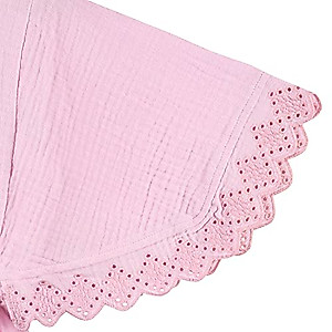 Gerber Baby Girl's Toddler Kaftan Swim Cover Up, Light Pink, 3-6 Months