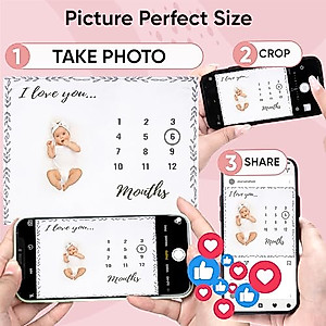 Baby Milestone Blanket, Milestone Blanket for Baby Boy, Baby Boy Milestone Blanket, Baby Monthly Milestone Blanket boy, boy Milestone Blanket, Monthly Baby Milestone Blanket Baby Month 47x47in