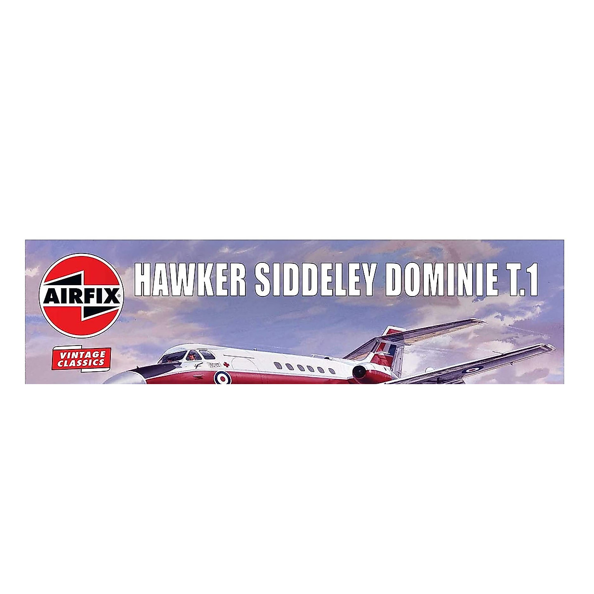 Airfix Vintage Classics Hawker Siddeley Dominie T.1 1:72 Military Aviation Plastic Model Kit A03009V