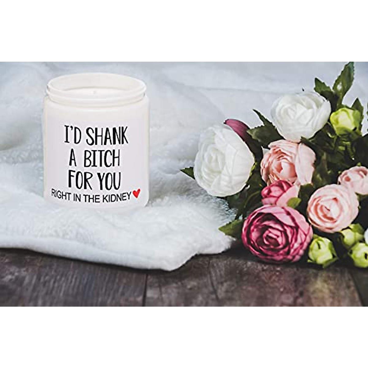 Best Friend Birthday Gifts for Women Friendship Gifts Scented Candle, Funny Ideas for Her, Friends Female, BFF, Bestie, Sister