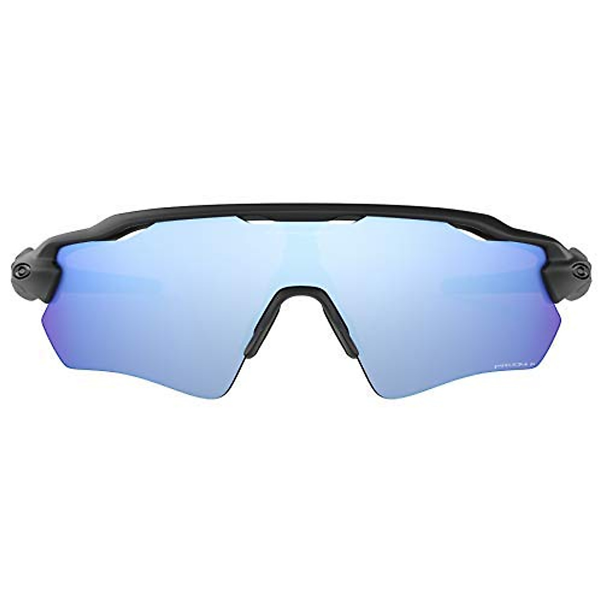 Oakley Radar EV Path Sunglasses (Matte Black Frame/Deep Prizm Water Polarized Lens) with Lens Cleaning Kit (Black)
